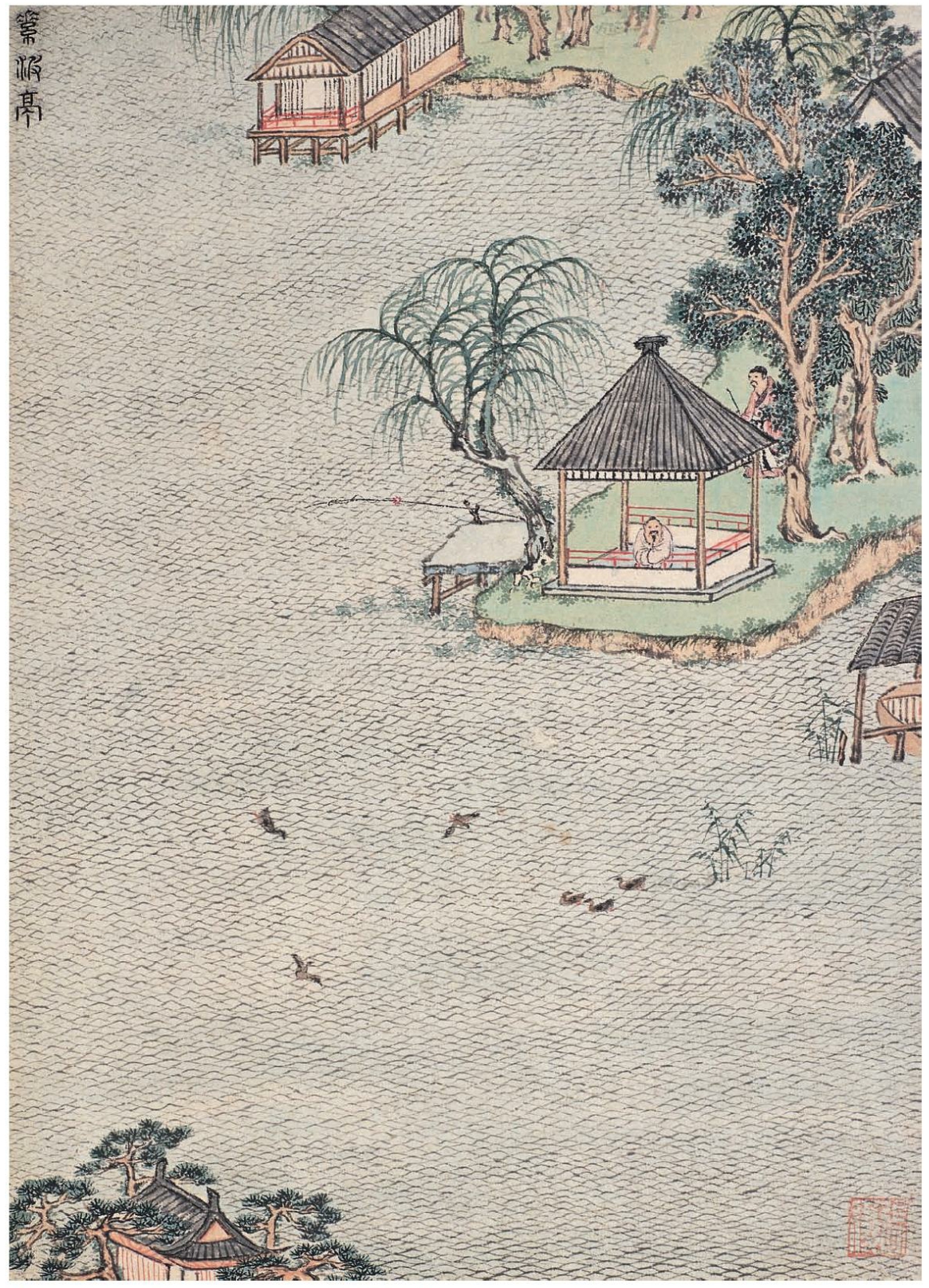 Zhang Fu, a less well-known painter in the Ming Dynasty, but his ...