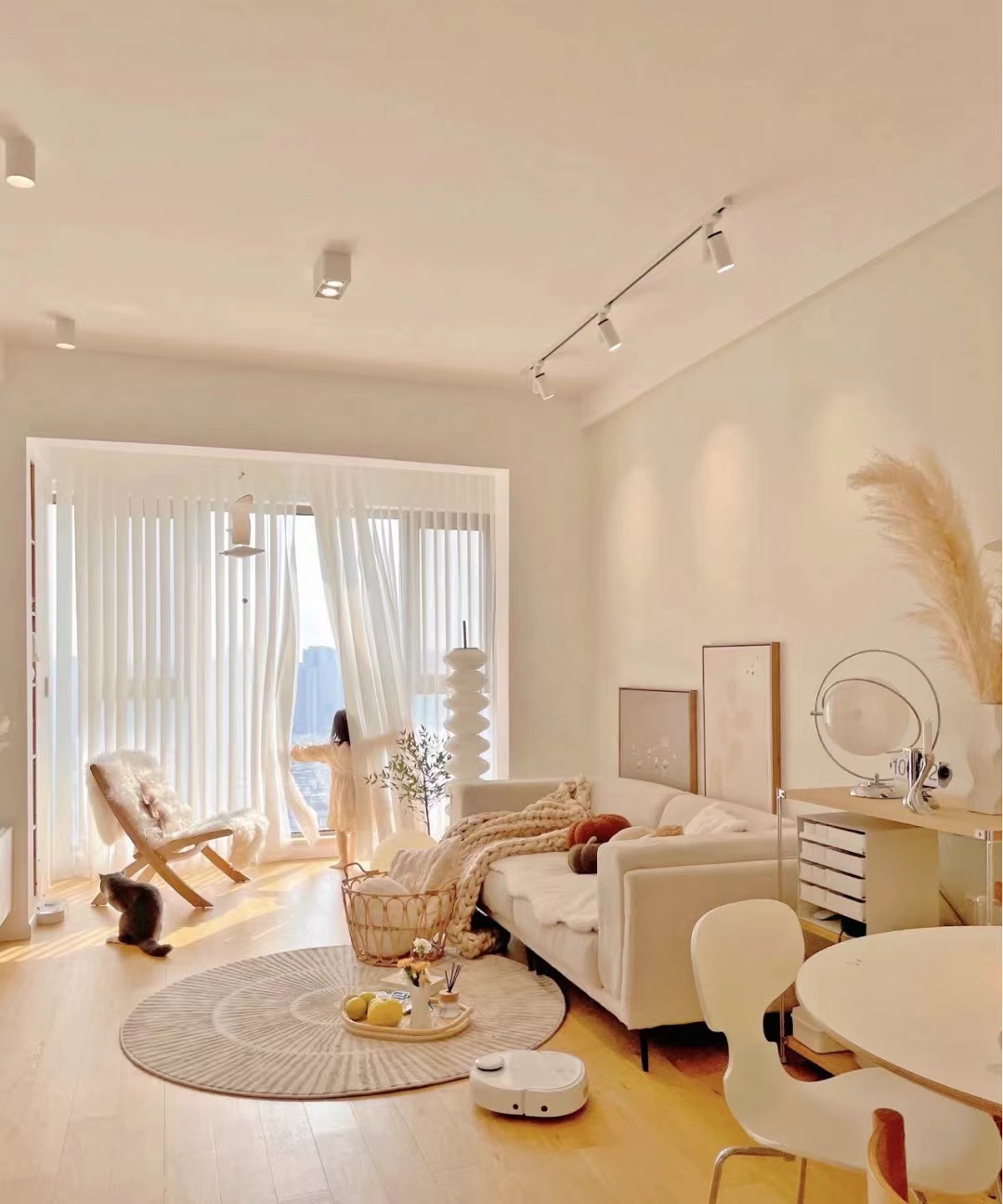 This small house of 69 square meters can be called a decoration model ...