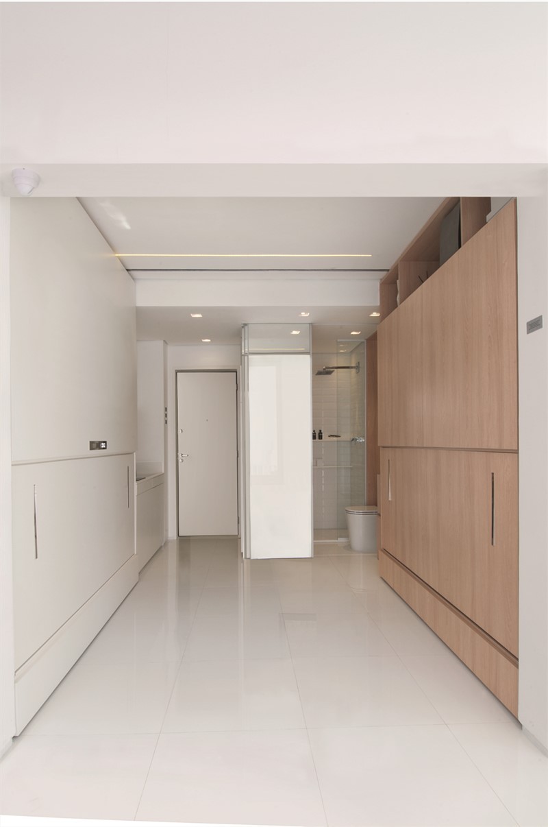 It's amazing!A living room size of 14 square meters, made into 2 rooms ...