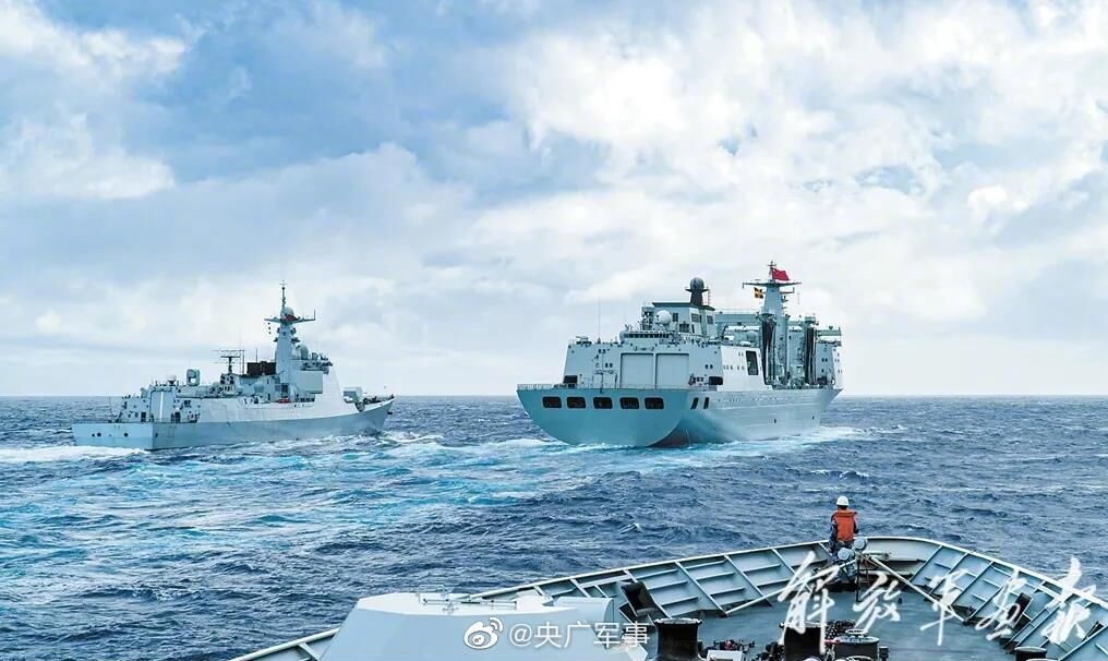 The Chinese Navy's ocean-going formation set a new record with 1 drive ...