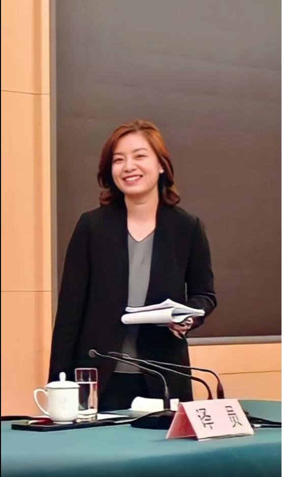 A woman like Zhang Jing is too attractive, with cold facial features ...