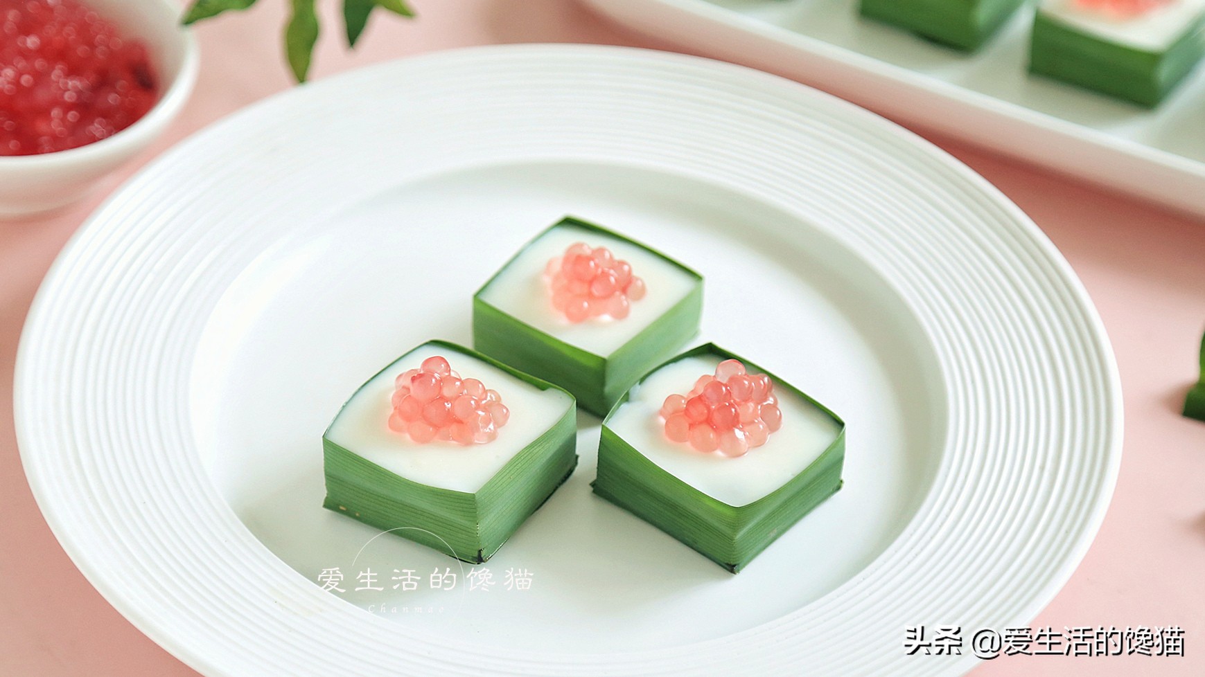 Thai-style sago cake, as long as you have sago at home, you can make it ...