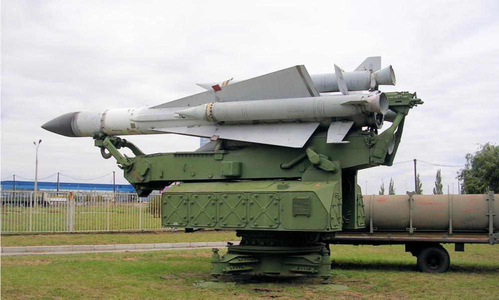 Sam-5 "Vega" air defense missile: the missile body is close to 10 tons ...