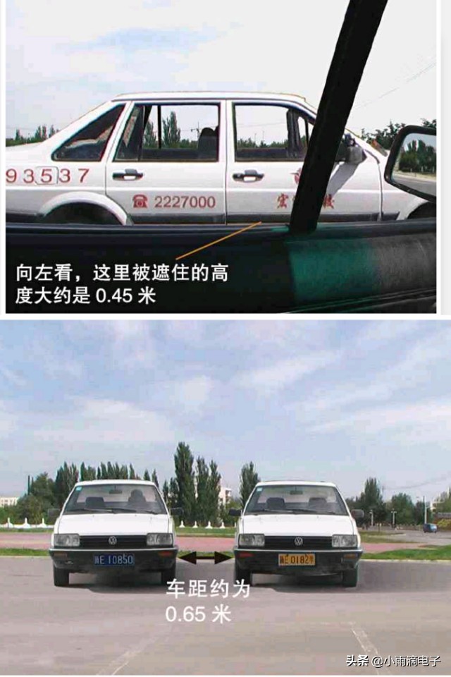 Cultivate your sense of car to determine the safe distance of car ...