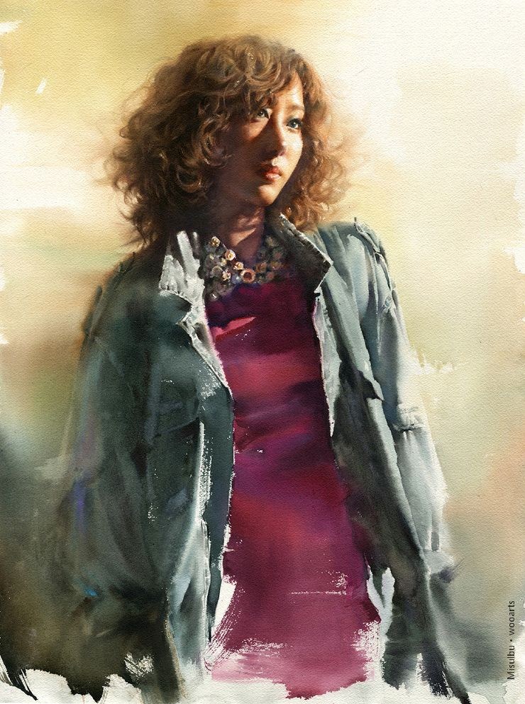 Stunning watercolors and oil paintings from Misulbu Gallery, South ...