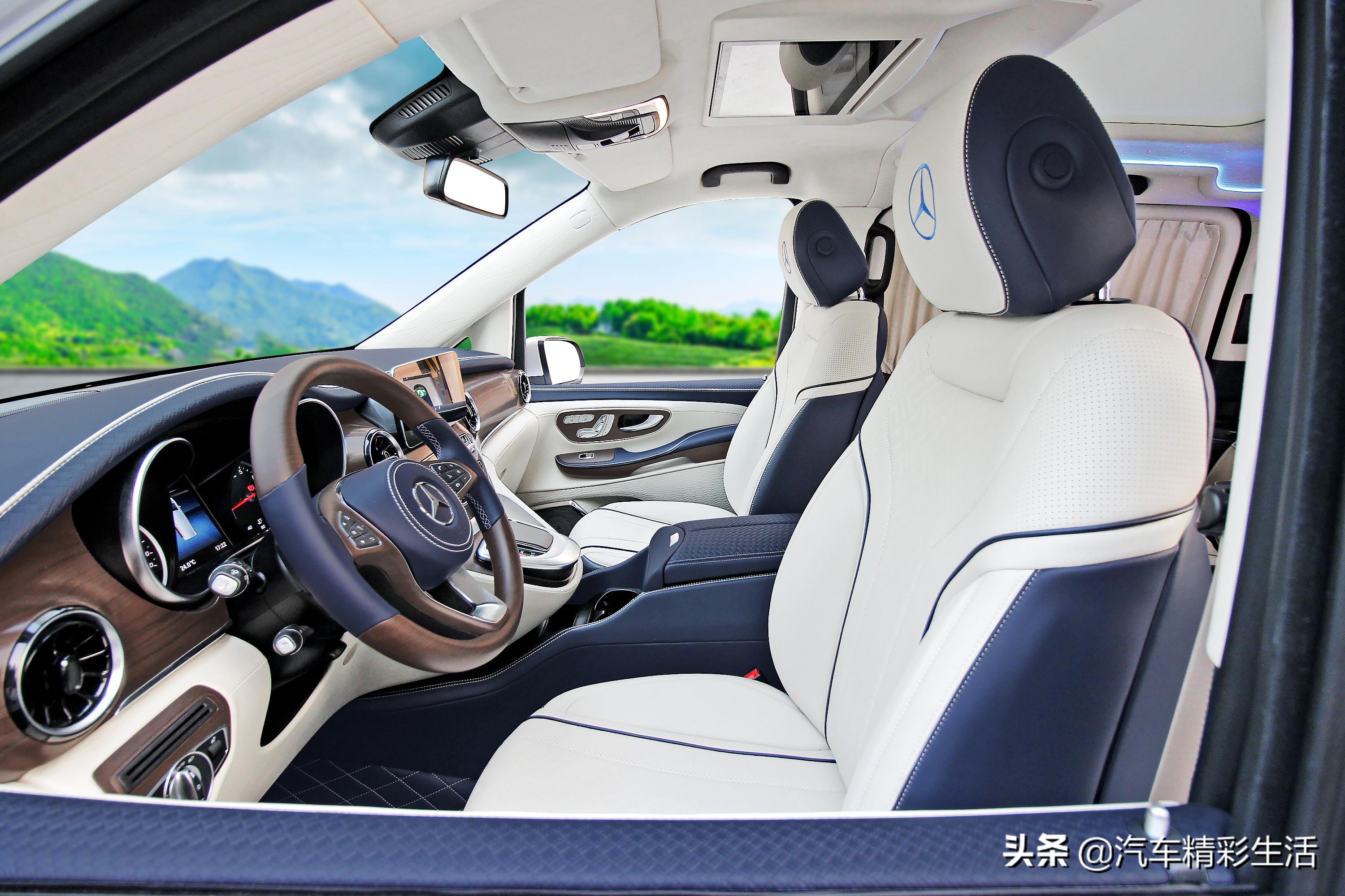 Mercedes-Benz V260 new interior upgrade, modified interior is to show ...
