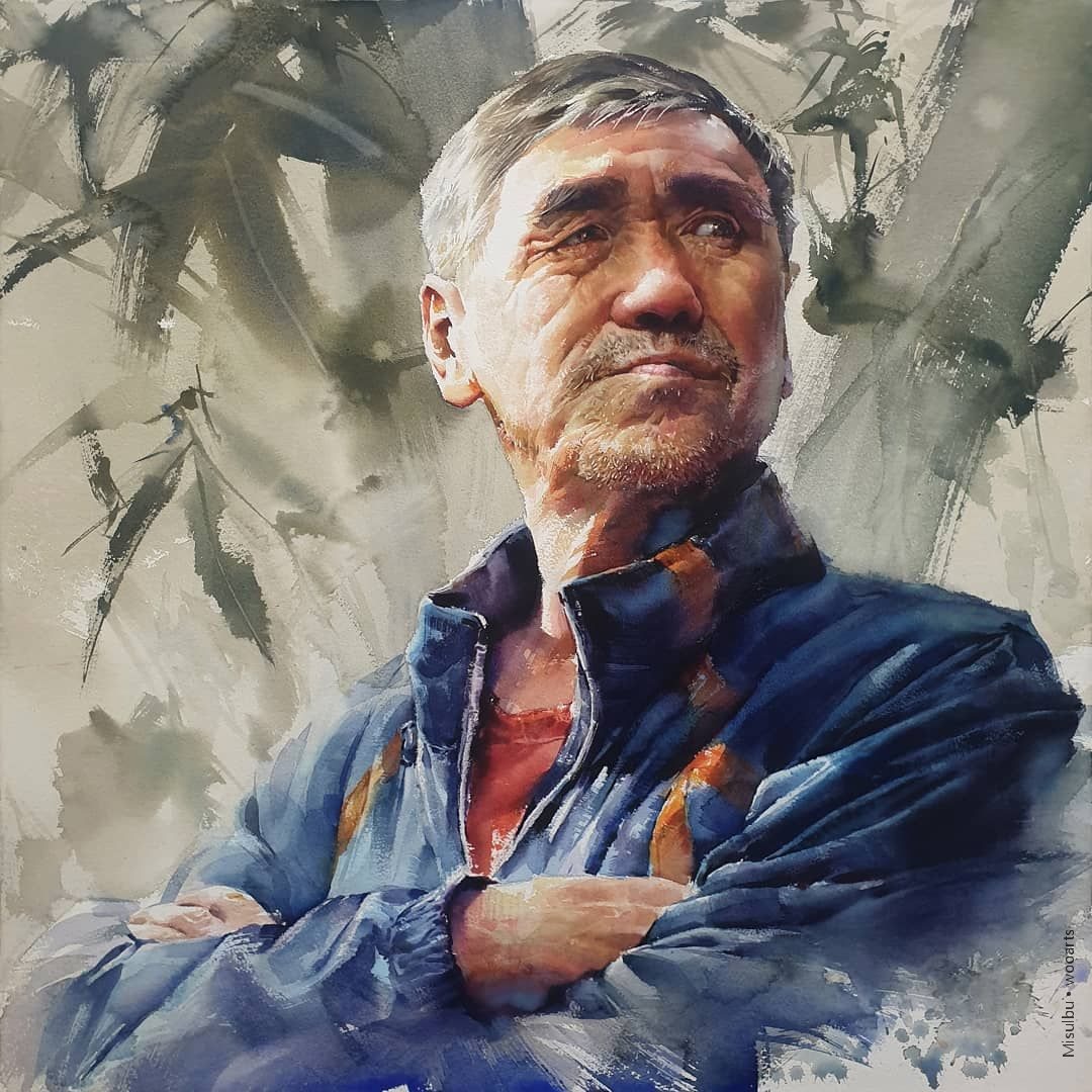 Stunning watercolors and oil paintings from Misulbu Gallery, South ...