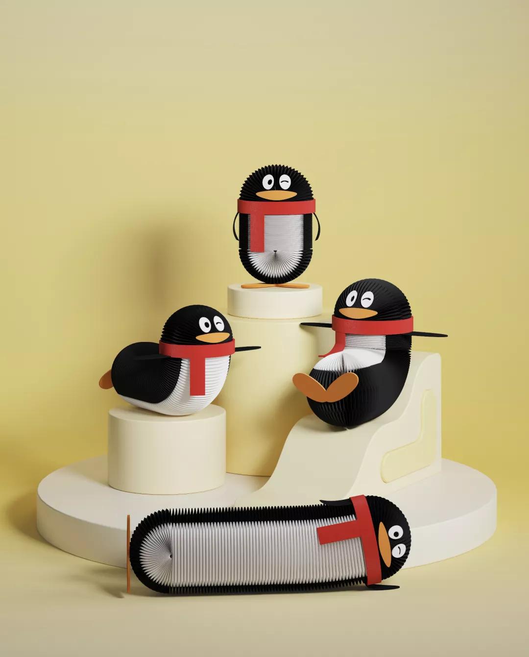 Tencent has a new "Penguin" image?Netizens: Get fat, change color, and ...