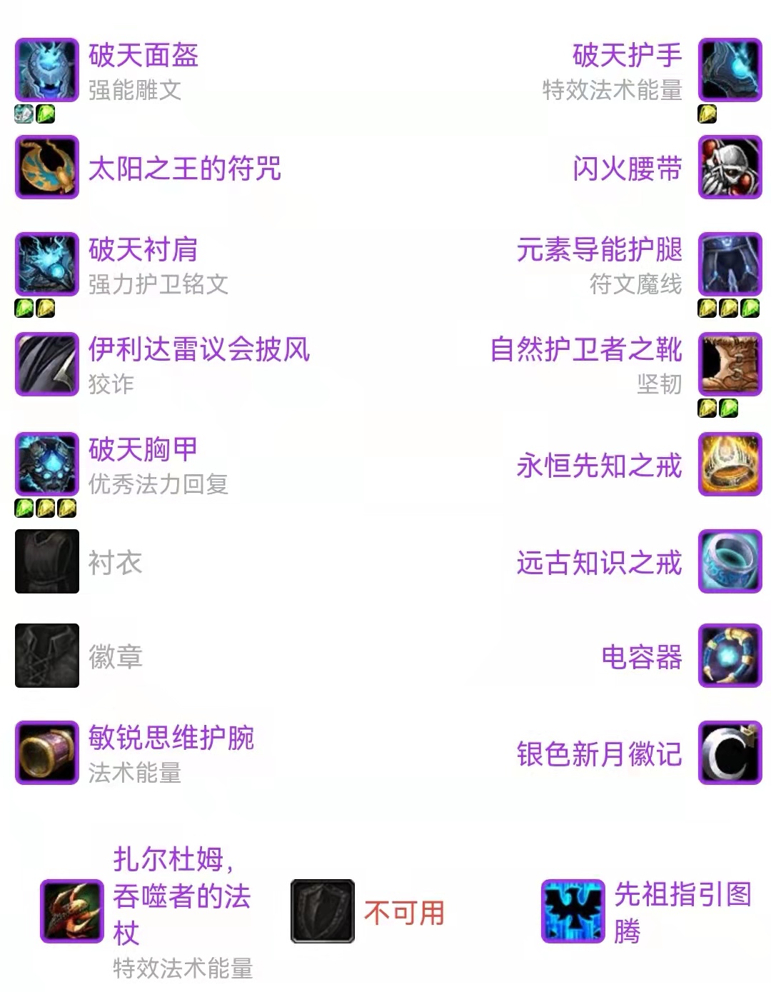 World of Warcraft TBC: Elemental Sa P3 graduation outfit analysis, give priority to T6 sets ...