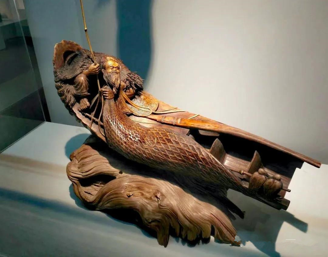 The root carving of Xiangshan makes you feel worthy of being the ...