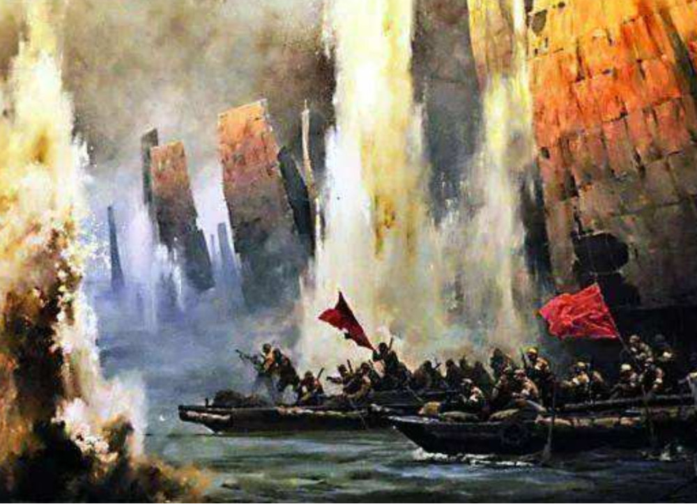 The scale of the battle of crossing the river exceeds the three major ...