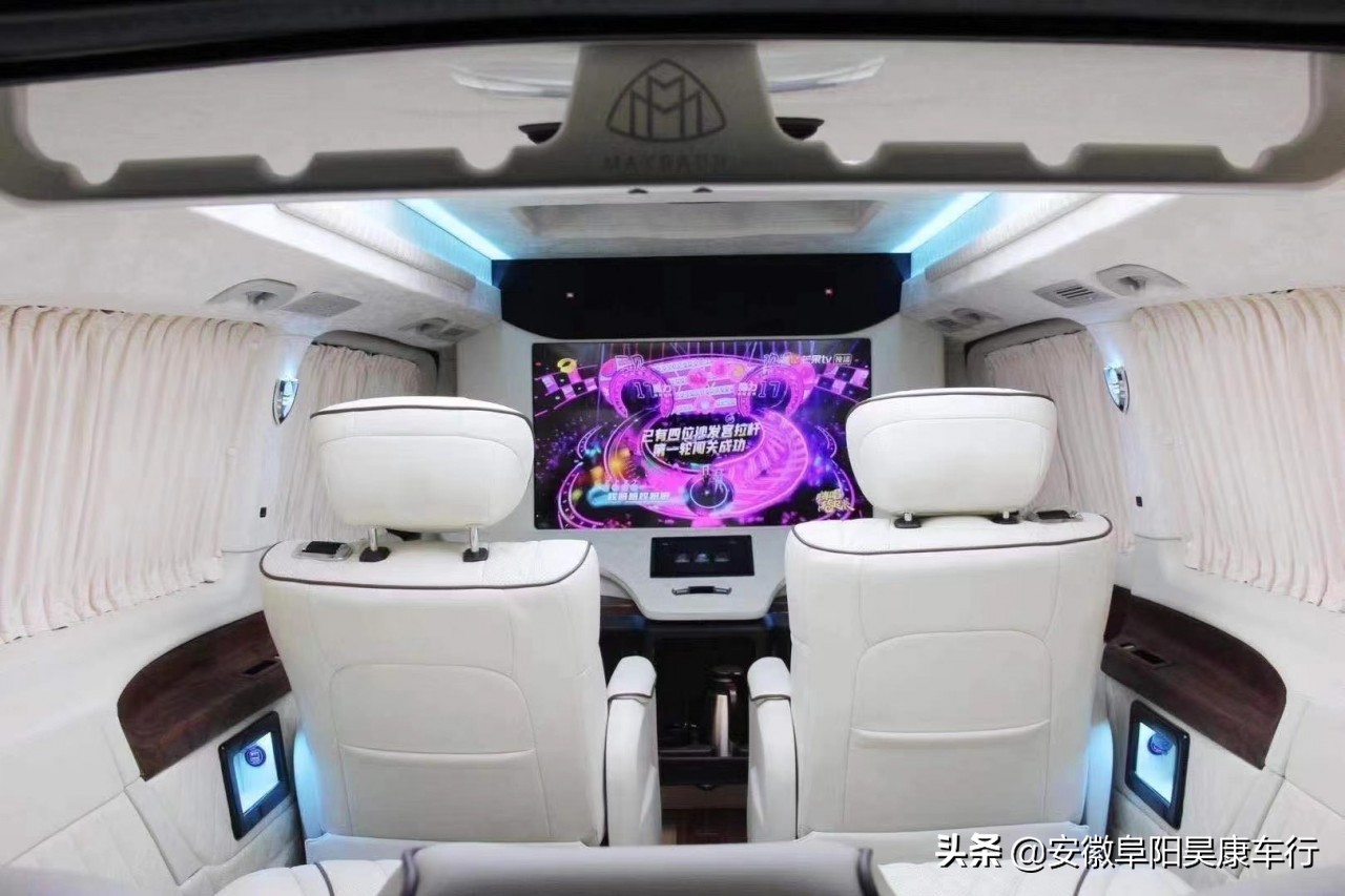 Net imports! Mercedes-Benz V250 seven-seater nanny car, more powerful ...