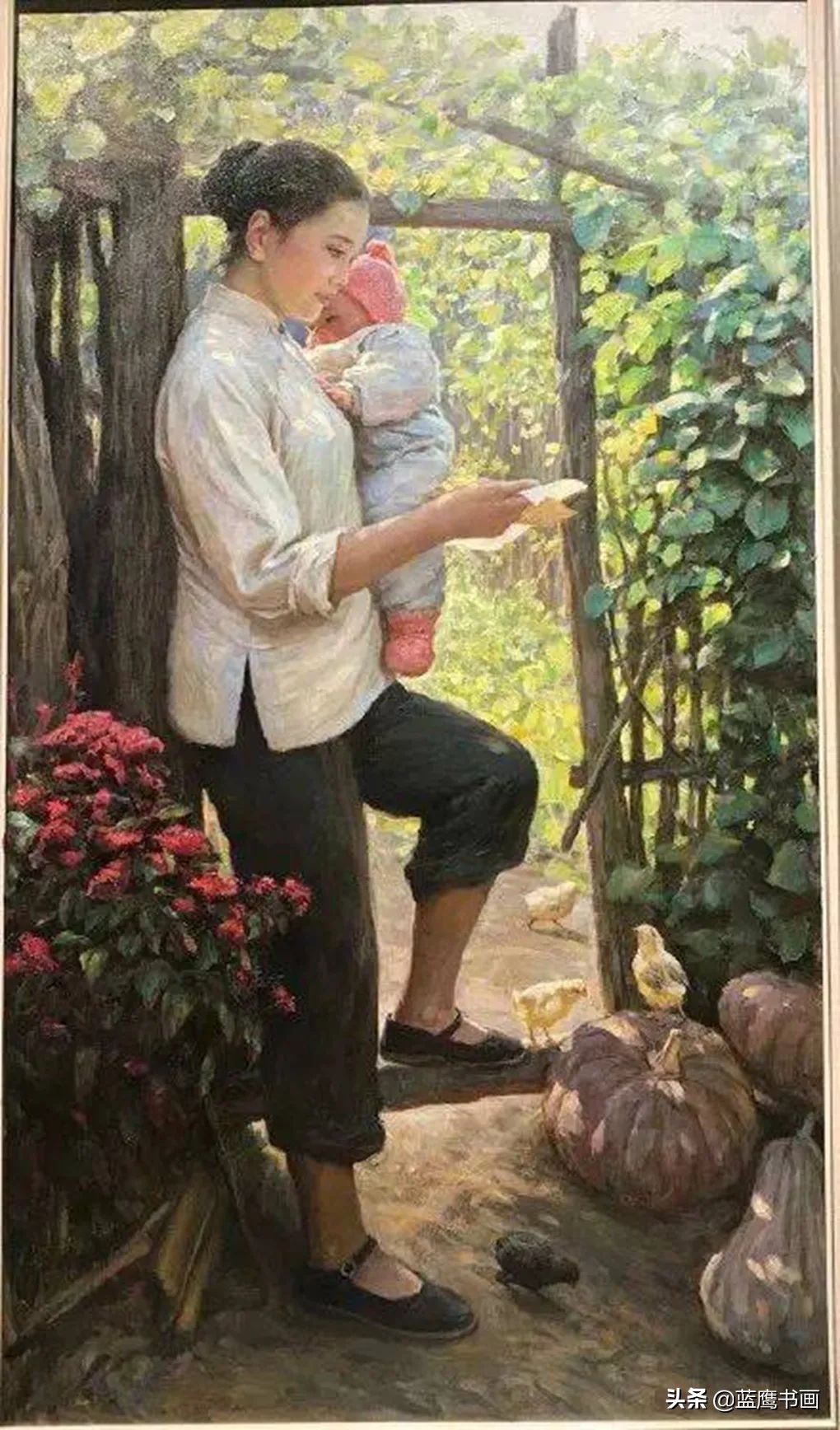 Li Zijian uses his own oil paintings to awaken the familiar taste of ...