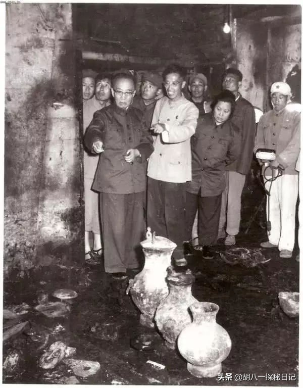 Record the moment when the Wanli Emperor Ding Tomb was excavated: the ...