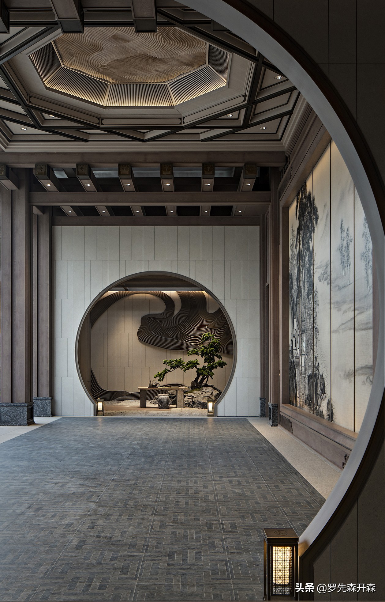Wu Wenli: Corner glass pavilion, carved with nature - iNEWS