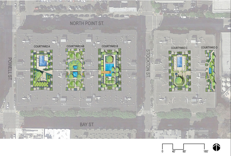 Complete the courtyard landscape design in one article, with 133 villa ...
