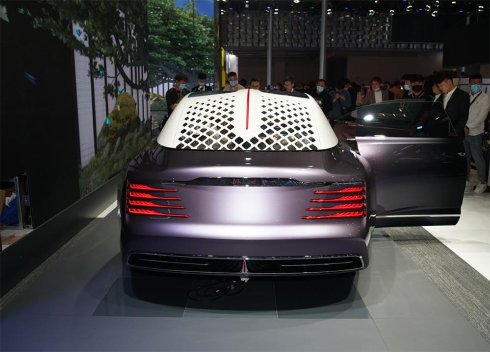 Hongqi L series luxury concept car unveiled, looks very domineering, 1 ...