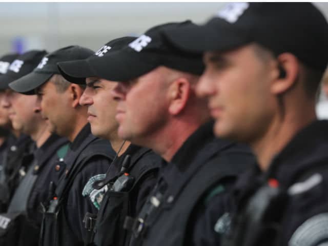 Bulgarian police rank sign - iNEWS
