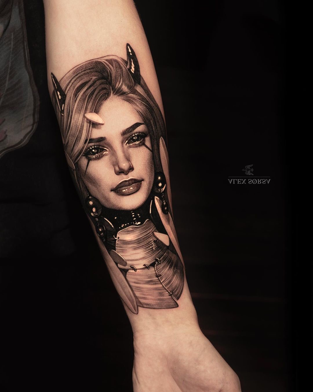 Arm portrait tattoo - iNEWS