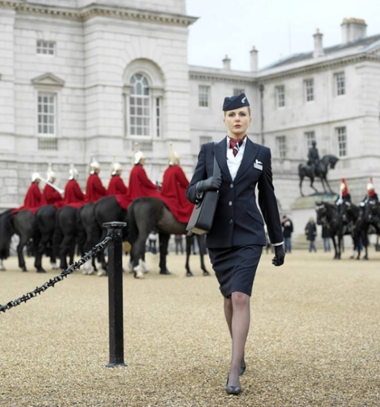 British Airways exposes scandal: black silk flight attendants ...