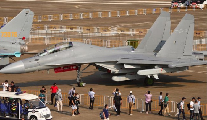 The J-16D is put into actual combat training to form combat capability ...