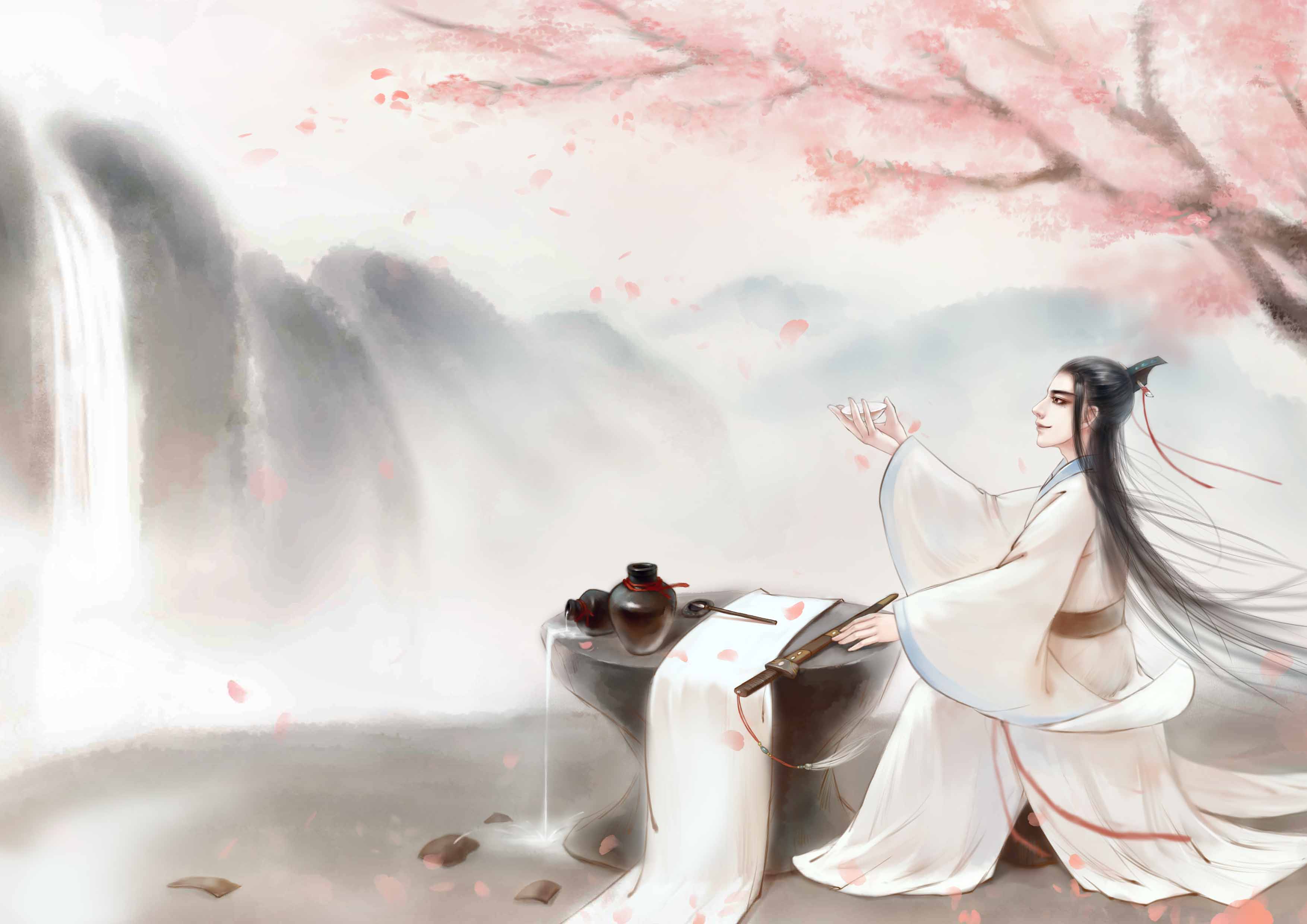 Li Bai and Tao Yuanming, great poets famous for their wine, who can ...
