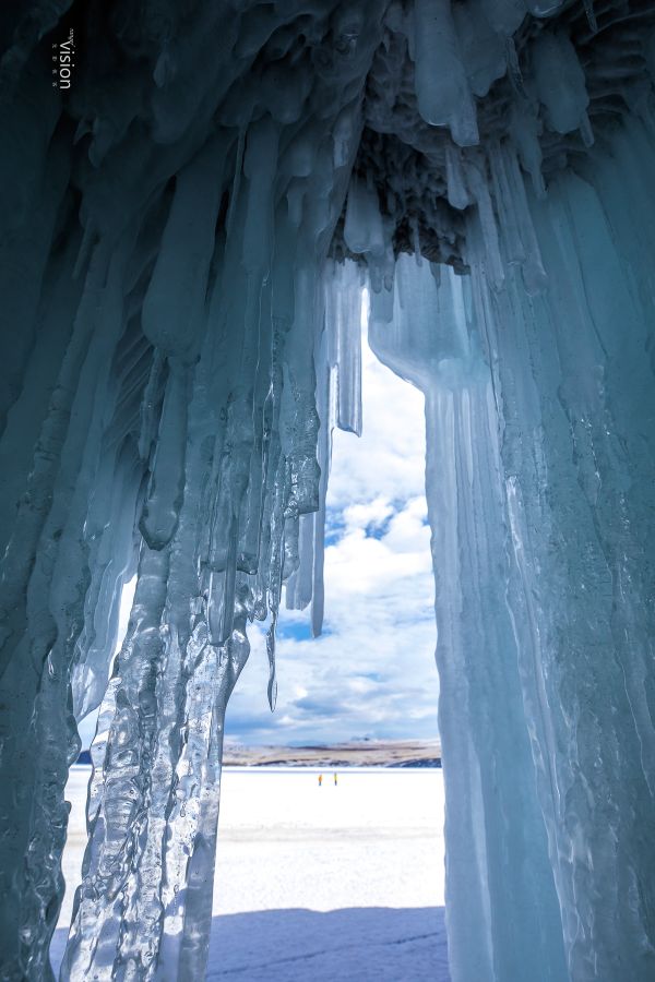 Lake Baikal, the deepest lake in the world, with a depth of 1637 meters ...