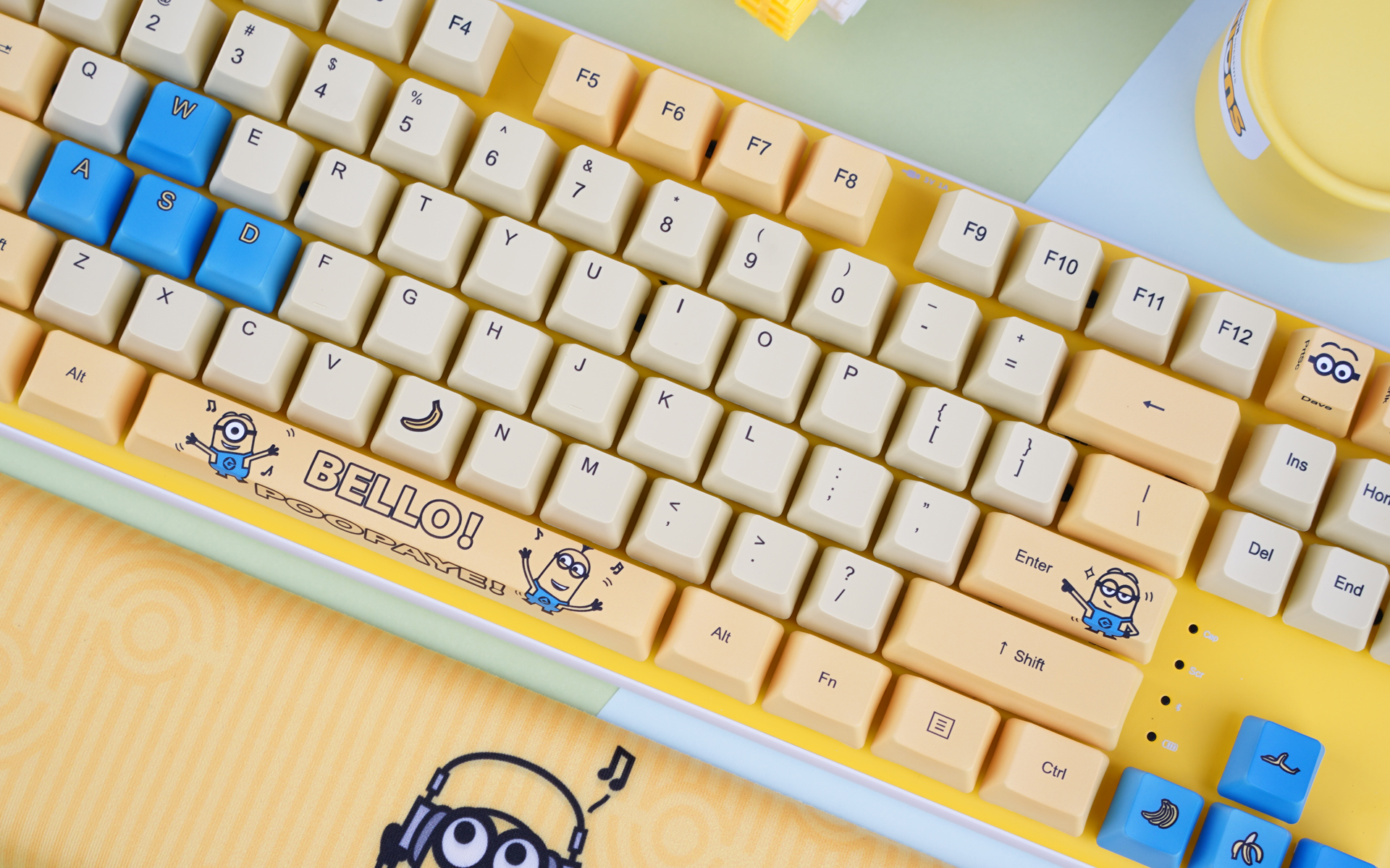 Mechanic launches the mouse and keyboard joint name of Minions to ...