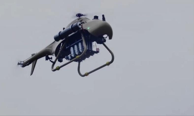 China's innovative unmanned helicopter bomber, known as "flying mortar ...