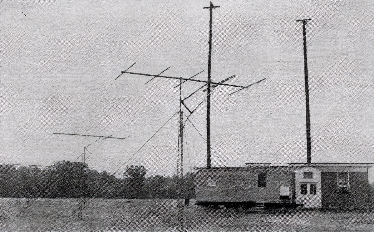 Meteor burst ionization trail is combined with modern technology, 30 ...