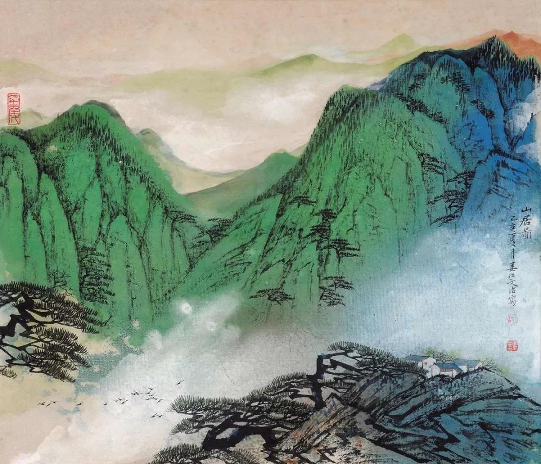 Song Wenzhi splashed colorful landscapes, making people intoxicated - iNEWS