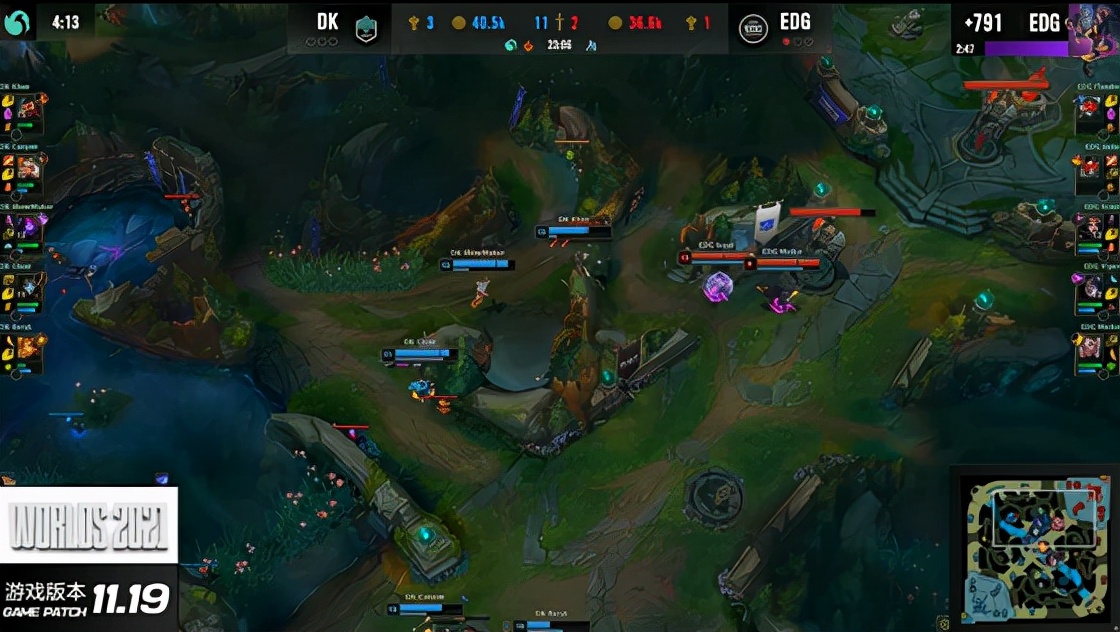 LOL-S11：Jiejie趙信搶龍無力回天，DK中野強開擊敗EDG扳平比分 - 頭條匯