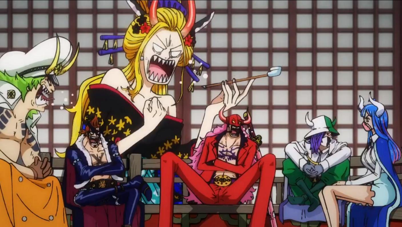 One Piece Episode 982, the animated version of Flying Six Cells is ...