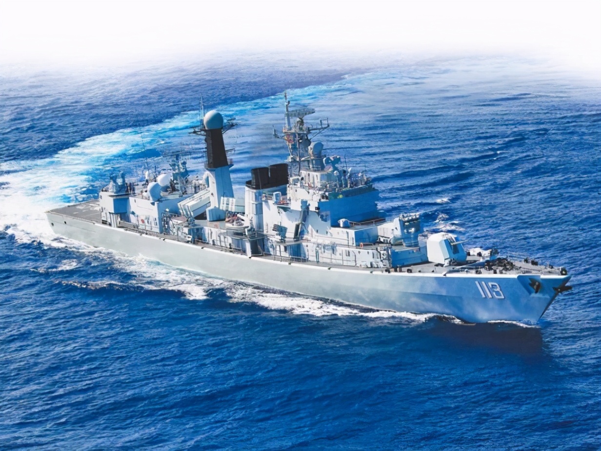 The first island chain takes the US military hard! The PLA 054A's ...