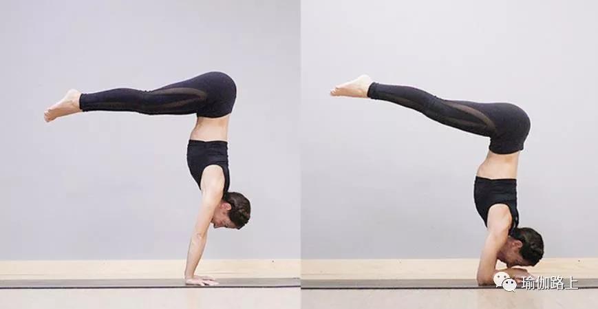 How to break headstand / handstand / elbow handstand? This is the right ...