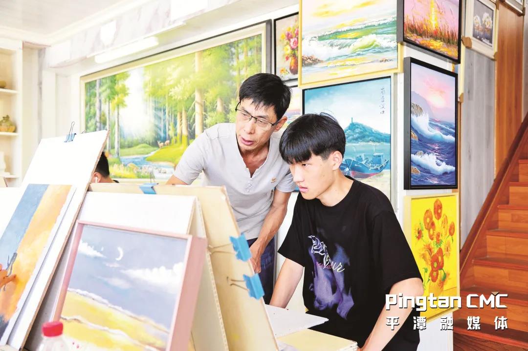 Lin Maoyu: Paintbrush paints the beautiful scenery of Landao Mr ...