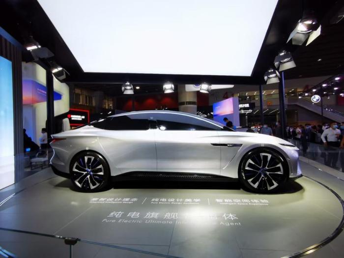 SAIC Roewe R-Aura concept car is released, this design is amazing to me ...