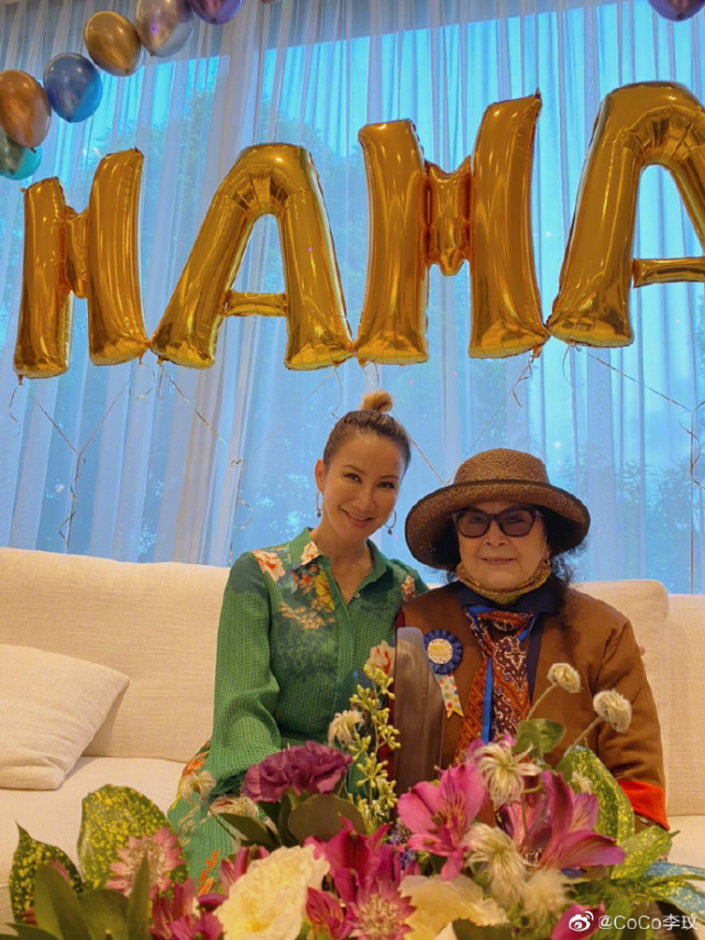 Coco Lee sends a long text to celebrate her mother's birthday, the ...