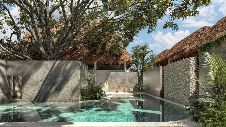 Natural and rustic homestay design - iMedia