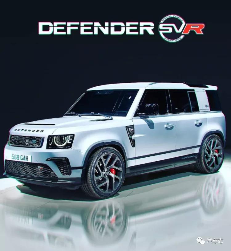 The Land Rover Defender SVR is equipped with a BMW 4.4T engine, the ...