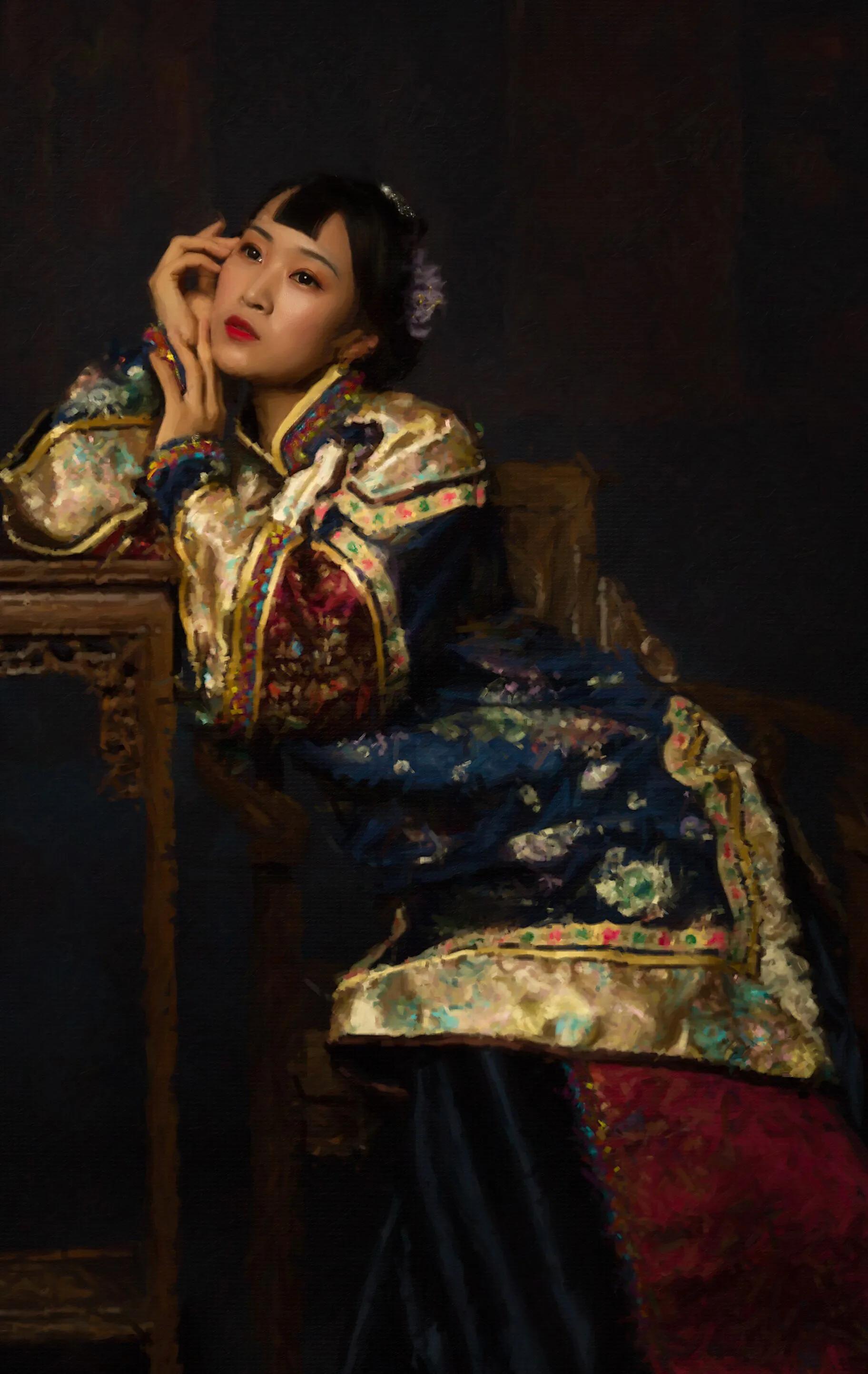 Nice sketch of Chen Yifei - iNEWS