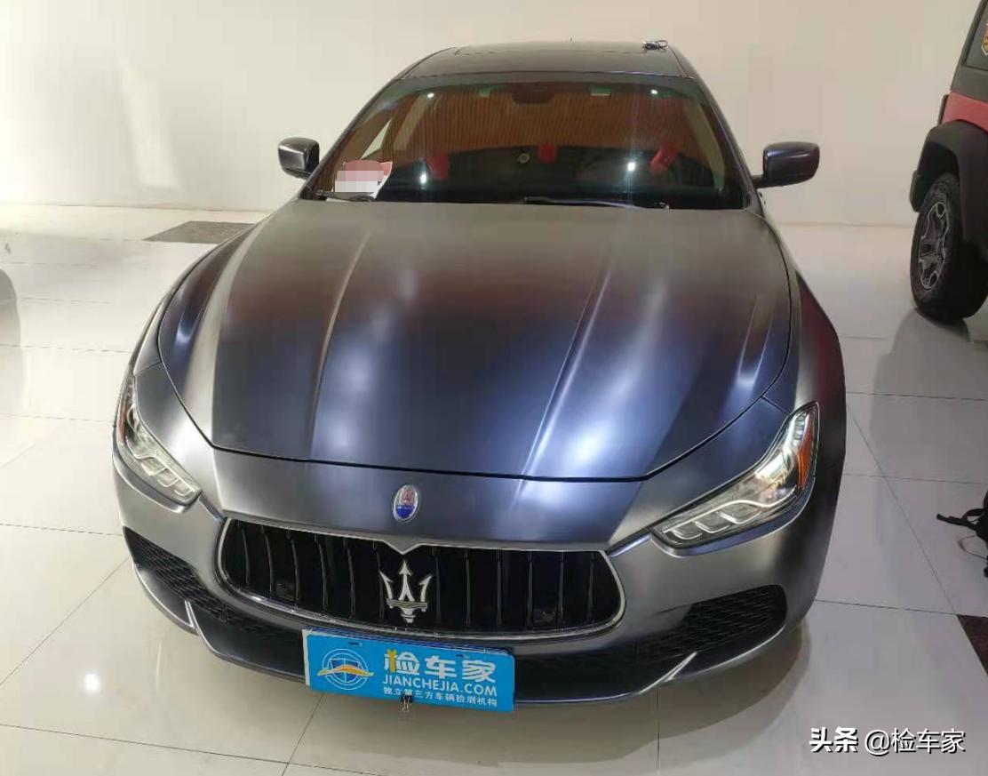 Buying a Maserati Geberit with a budget of 500,000. After testing, the ...