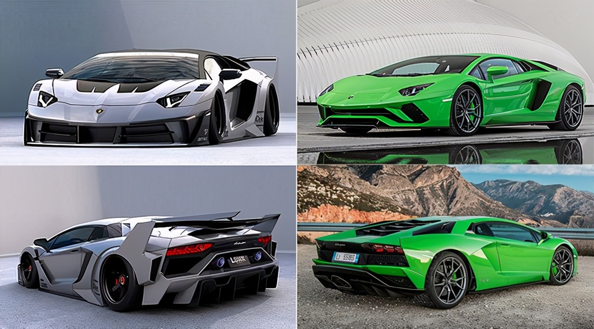 Japan's two-dimensional style, known as the top wide-body Lamborghini ...