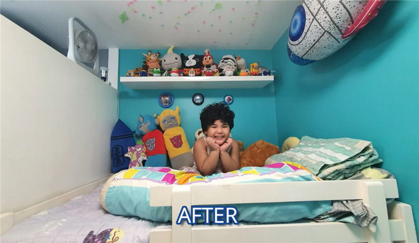 The bedroom is divided into 6m2 as a children's room, can you live with ...