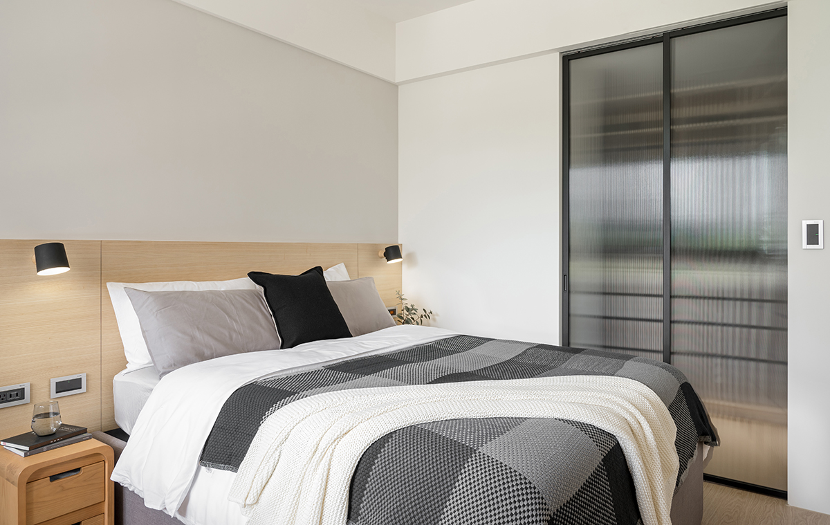 The apartment is only 73 square meters, the whole house can be called ...