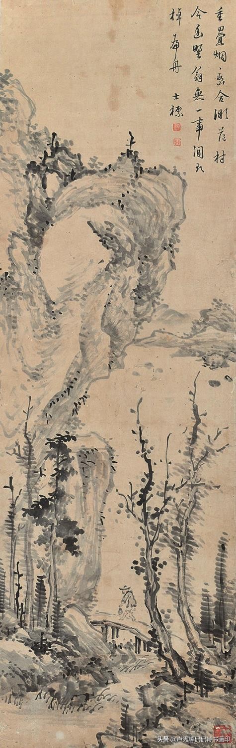 Cha Shibiao's pursuit of poetry, calligraphy and painting is sloppy. In ...