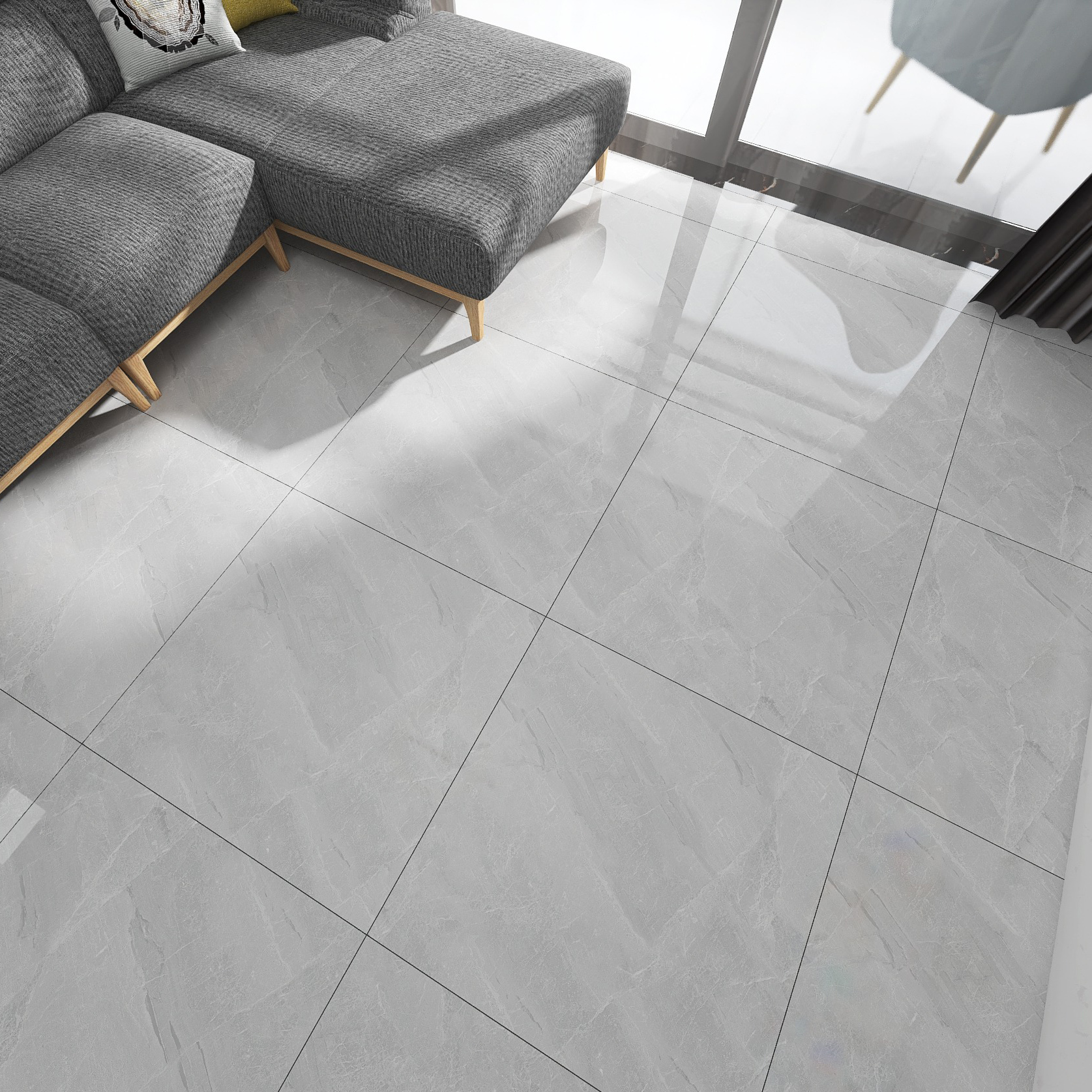 What are the good-looking living room floor tiles?Smick tile tells you ...