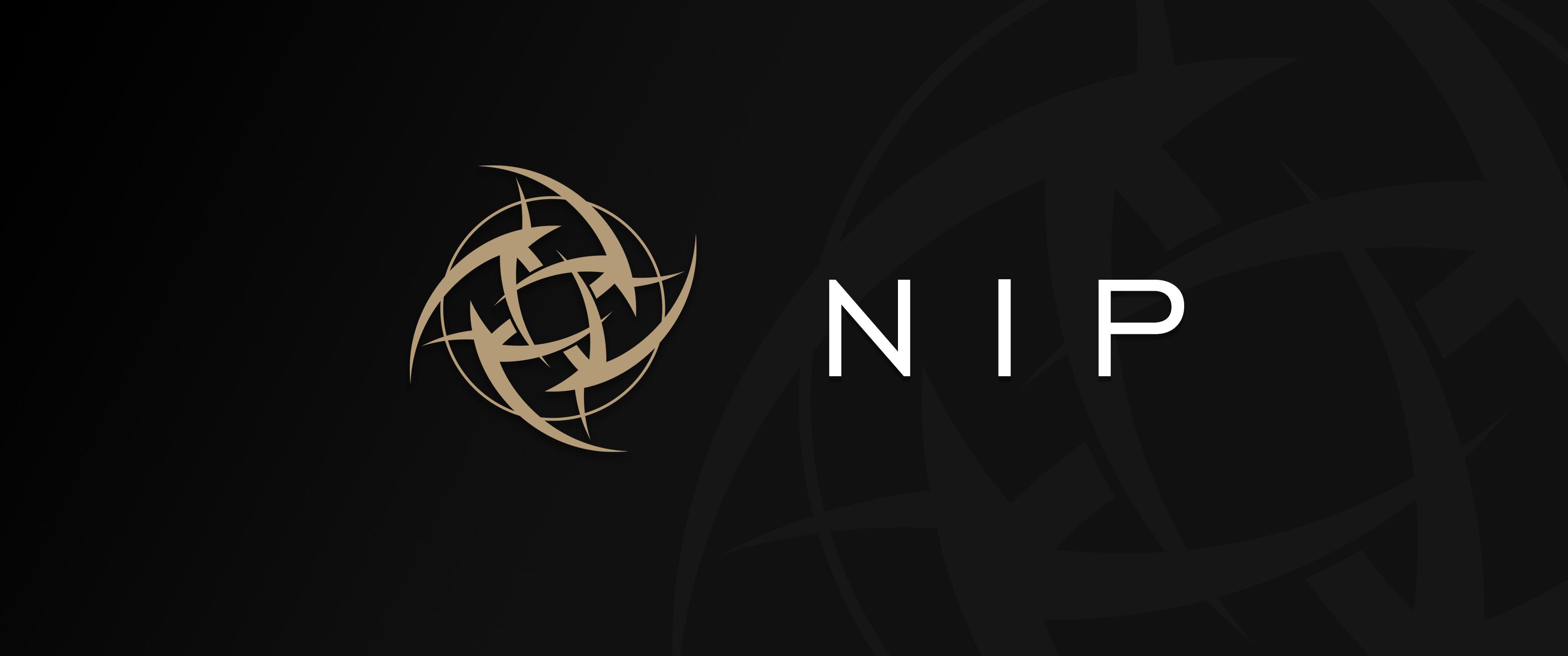 Share another black minimalist wallpaper of the old version of the NIP ...