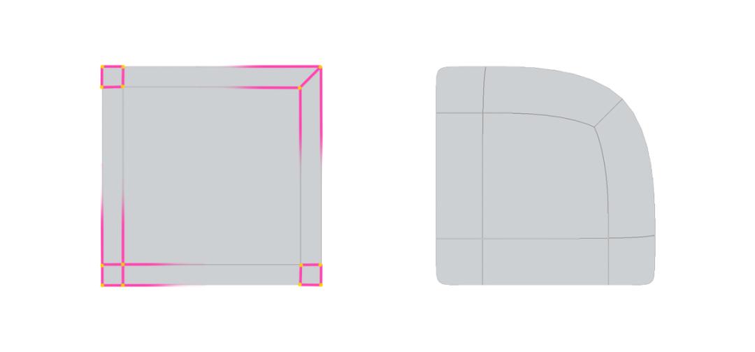 Structure line & protection edge & edge flow - iMedia