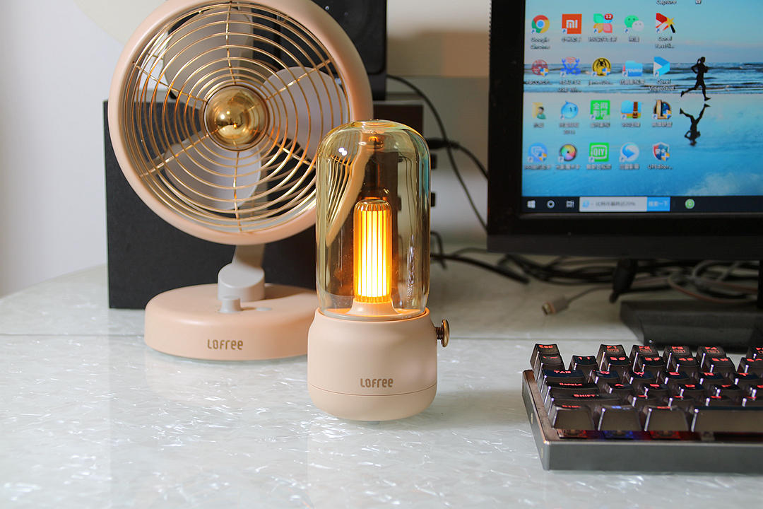 The beauty and practicality coexist, the "Lofree Light Pickup Lamp", an ...